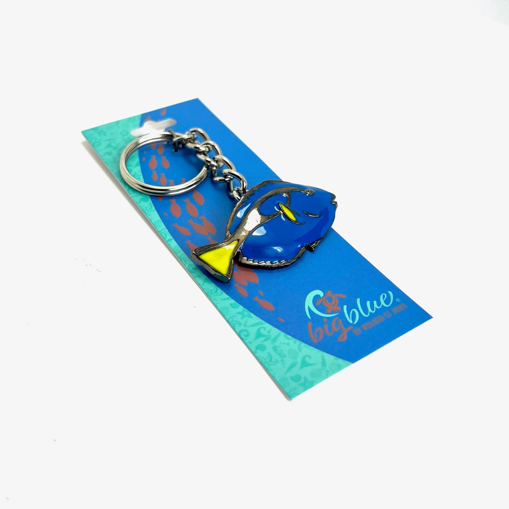 Blue Tang Keychain for Women and Teens-Key Chain Gifts, Blue Tang Key ...