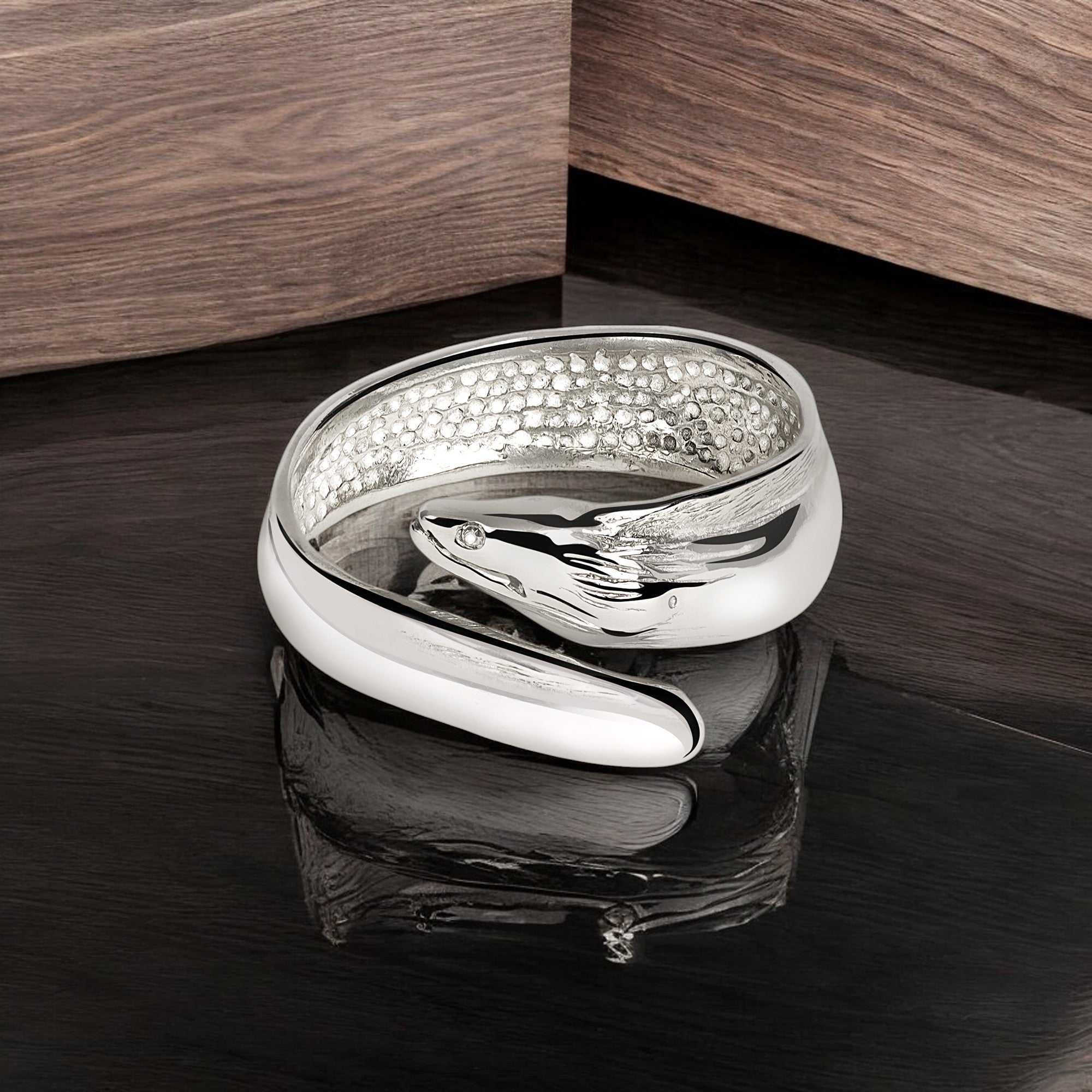 Moray Eel Sterling Silver Ring Sea Life Ring Scuba Diving Jewelry – Big ...