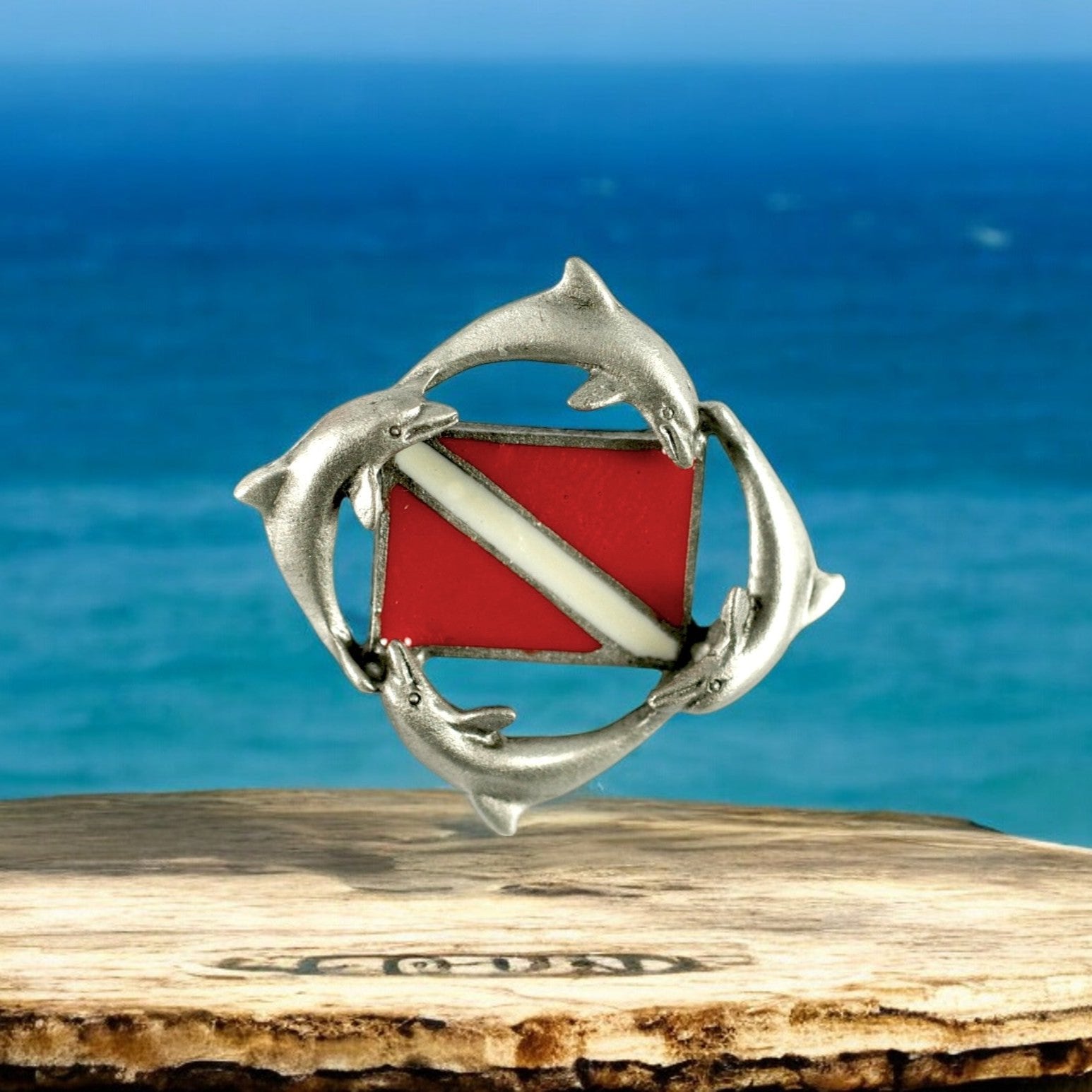 Dolphin Pin, Sea Life Pin, Scuba Diver Pins, High Quality Divers Pewte ...