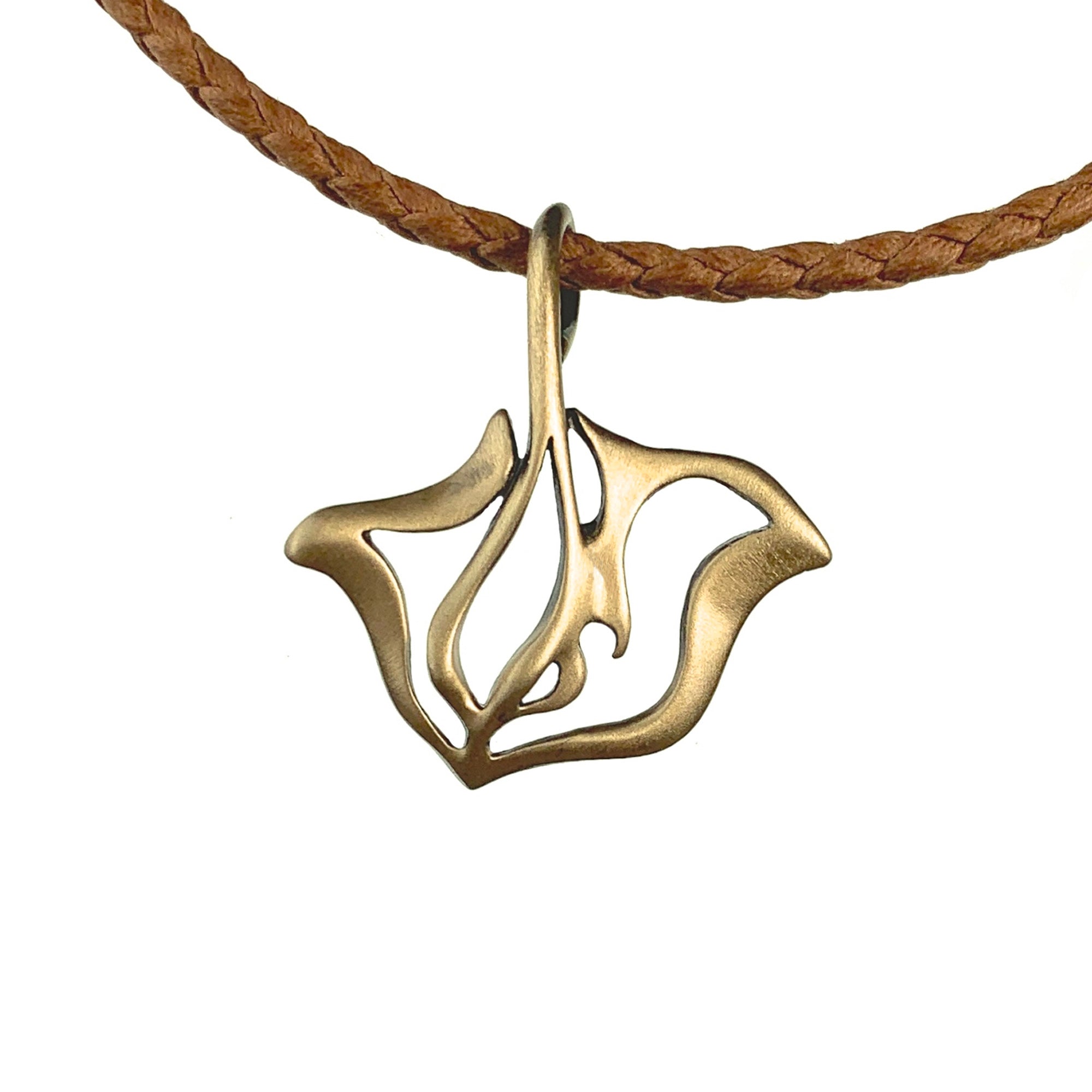 Stingray Necklace for Women Bronze- Stingray Pendant for Women, Stingr ...