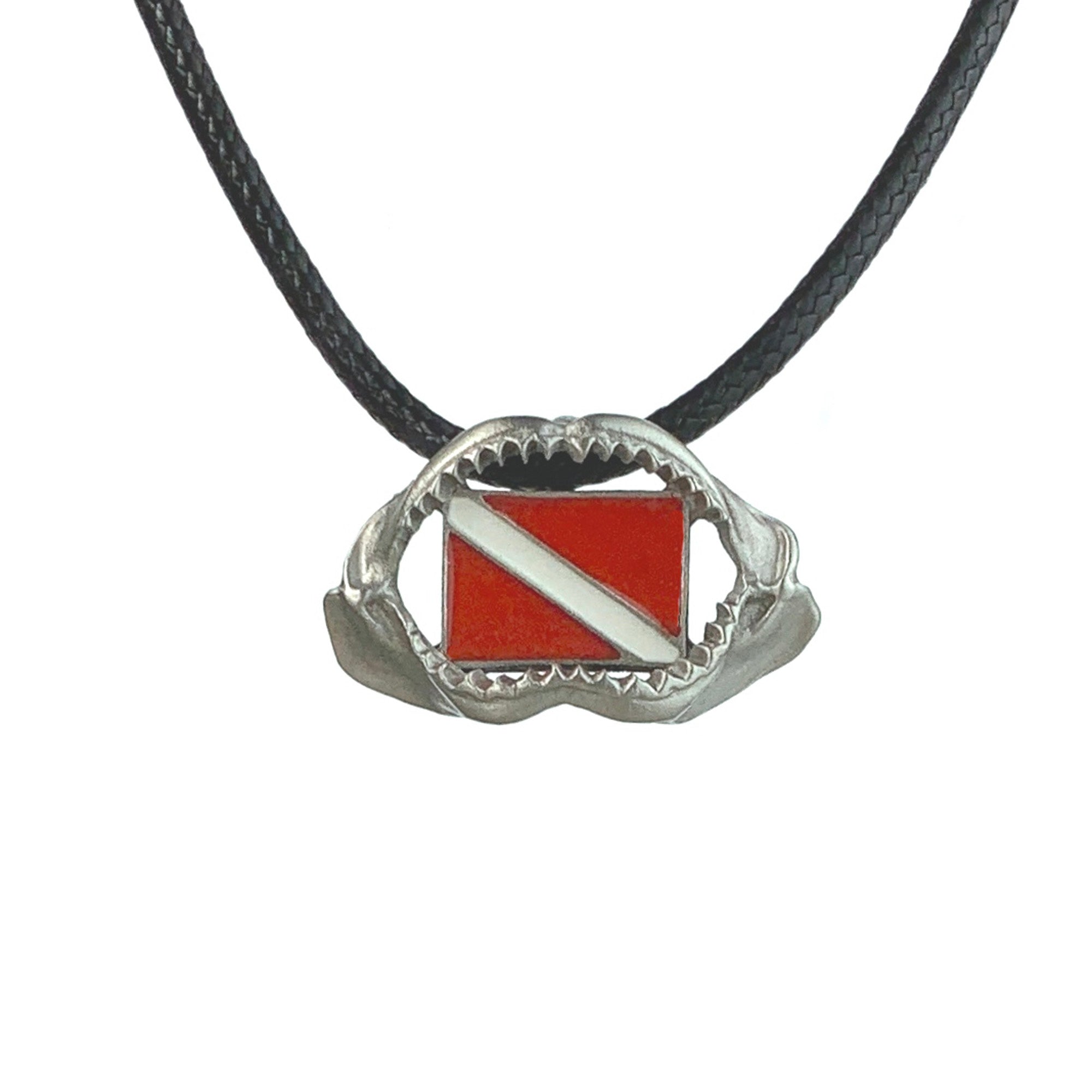 Scuba Diving Flag With Shark