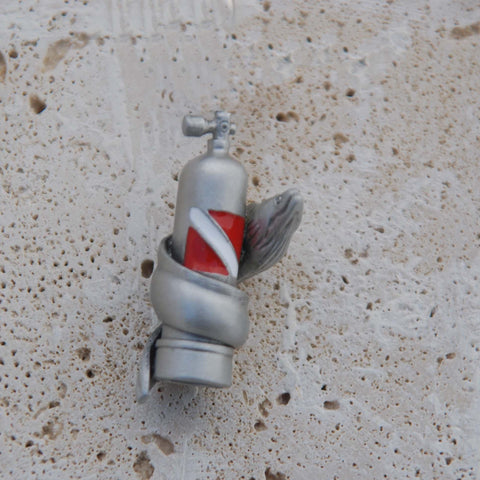 Moray Eel & Scuba Tank Pin- Scuba Diving Pin,Moray Eel Pin, Gifts for ...